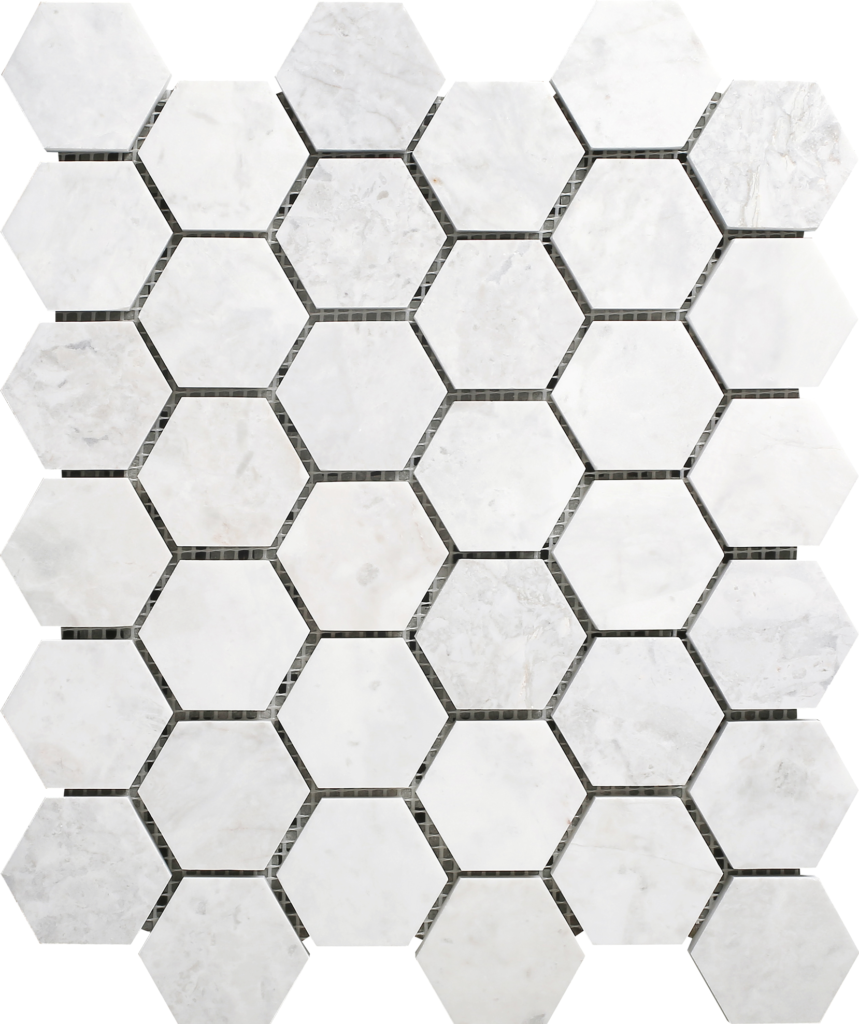 2-Inch Nimbus-Hexagon Marble - Marble Expo