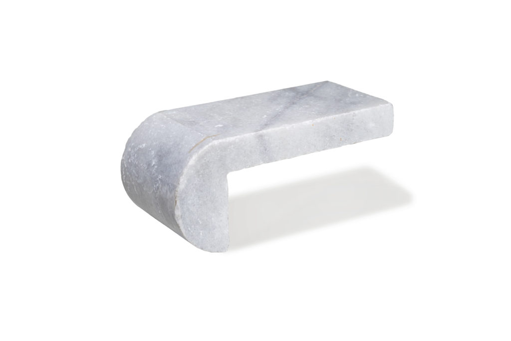 4x9x4 Fantasy White Marble Remodeling Coping - Marble Expo