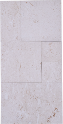 French Pattern Shell Stone Chiseled Edge Tile - Marble Expo